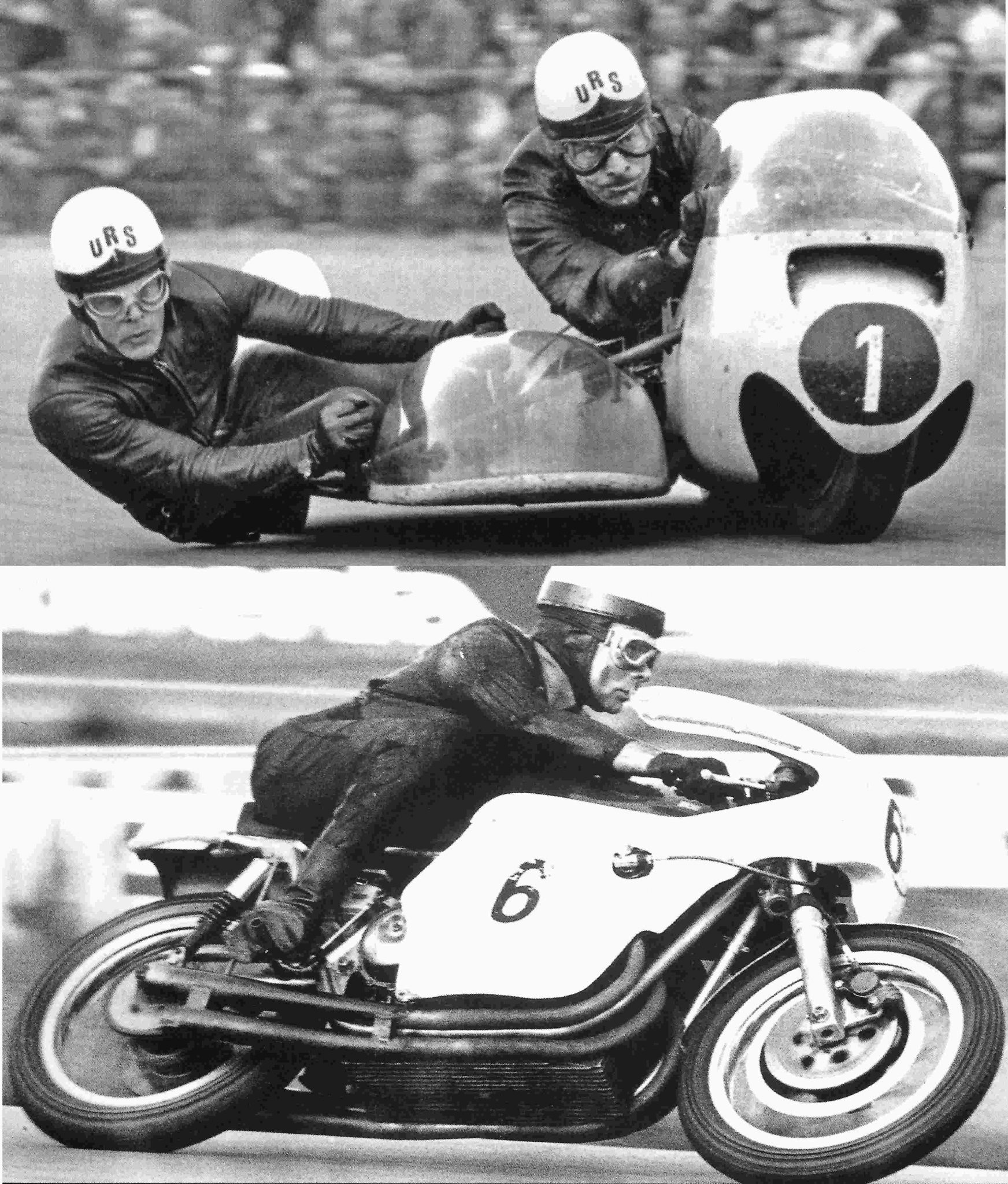 URS 500 – Helmut Fath und sein URS-500-Rennmotor, Seitenwagen-WM